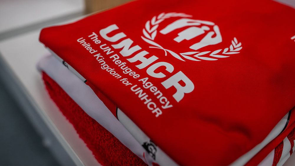 Nottingham Forest FC - UK for UNHCR logo application available online