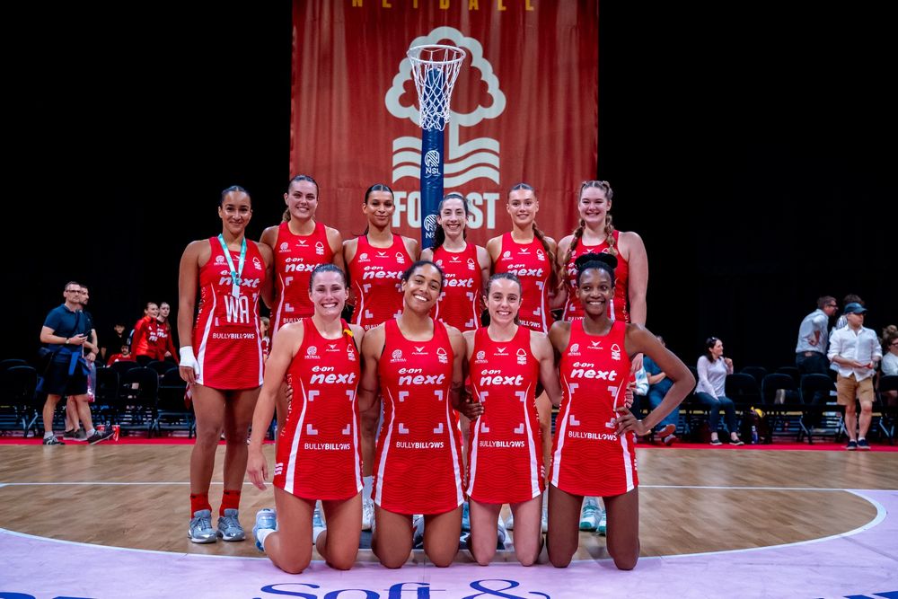 Nottingham Forest FC - The Park Hospital supports Forest Netball during first NSL season