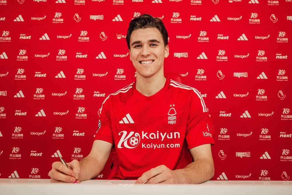 Nottingham Forest FC - Forest complete signing of Tyler Bindon