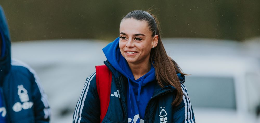 Nottingham Forest FC - Freya Thomas ahead of Sunday's FA Cup clash