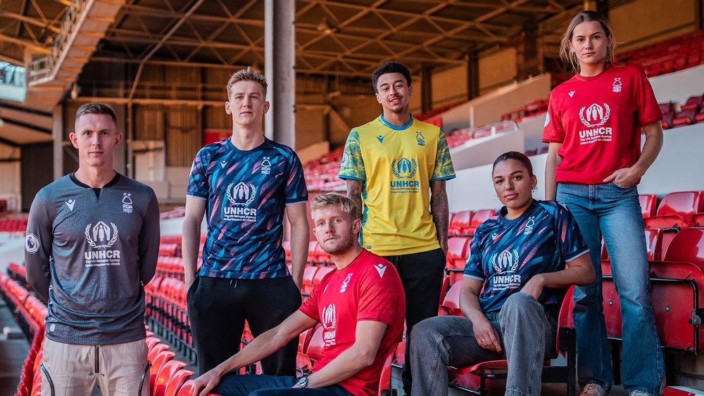 Nottingham Forest FC - UK for UNHCR shirt update
