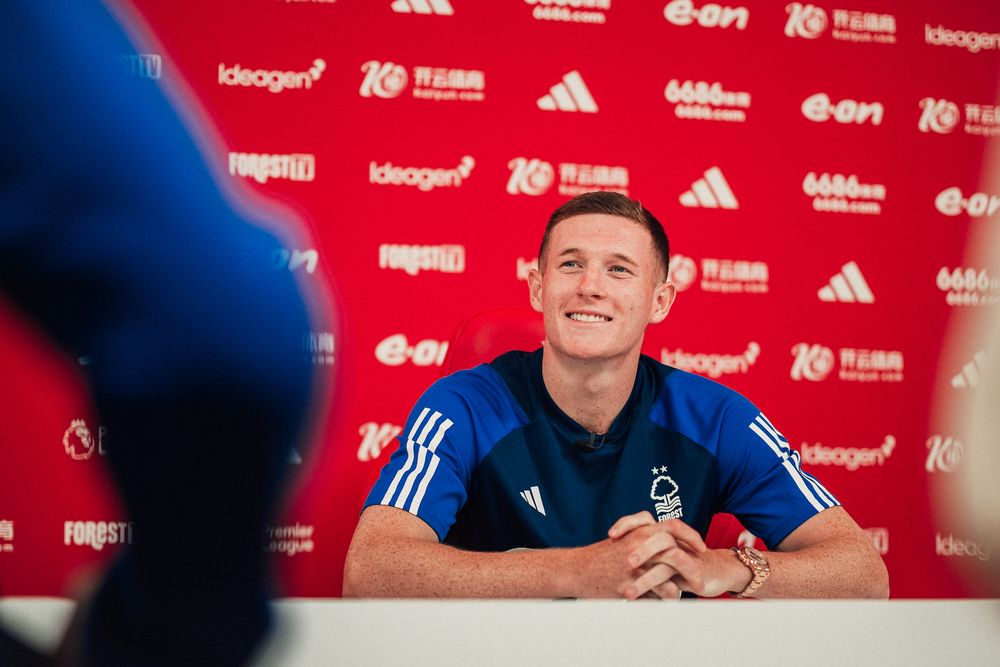 Nottingham Forest FC - Anderson: "I'm buzzing to be here"