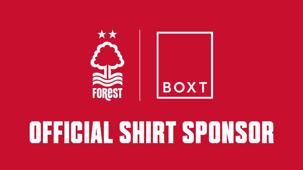 Nottingham Forest FC - BOXT announced as Forest’s new front-of-shirt ...