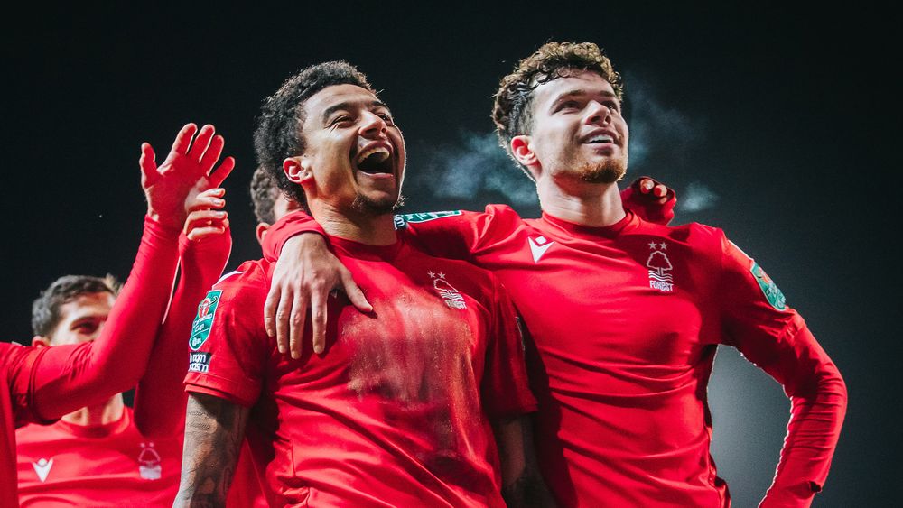 Nottingham Forest FC - Forest hit four to reach last eight