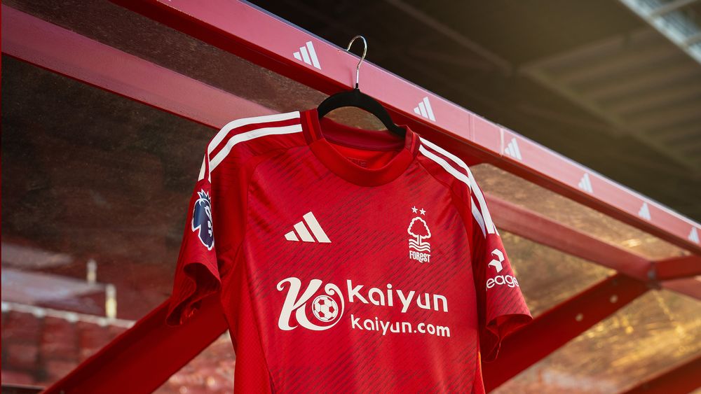 Nottingham Forest FC - Home kit on sale from Friday