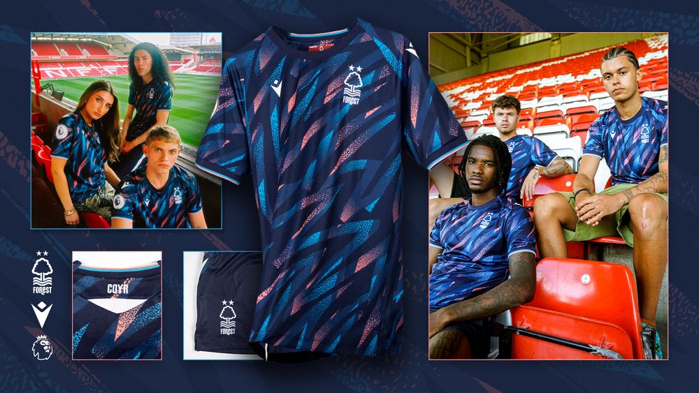 Nottingham Forest FC - Third kit available from 9am Thursday